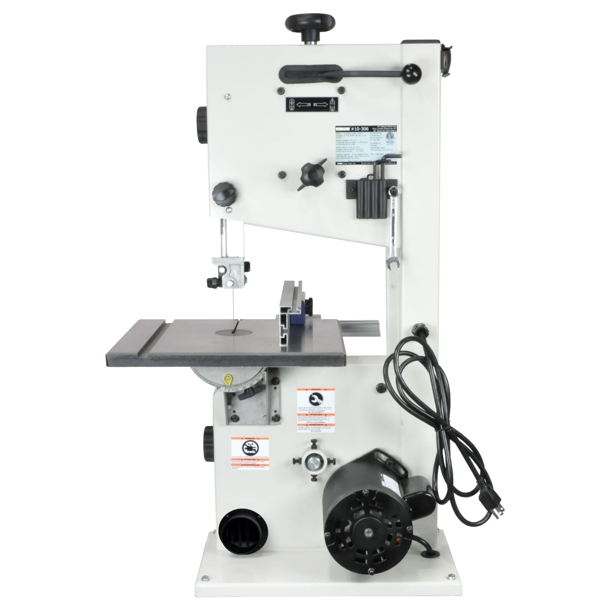 Model 10-3061: 10" Deluxe Bandsaw - Rikon Power Tools
