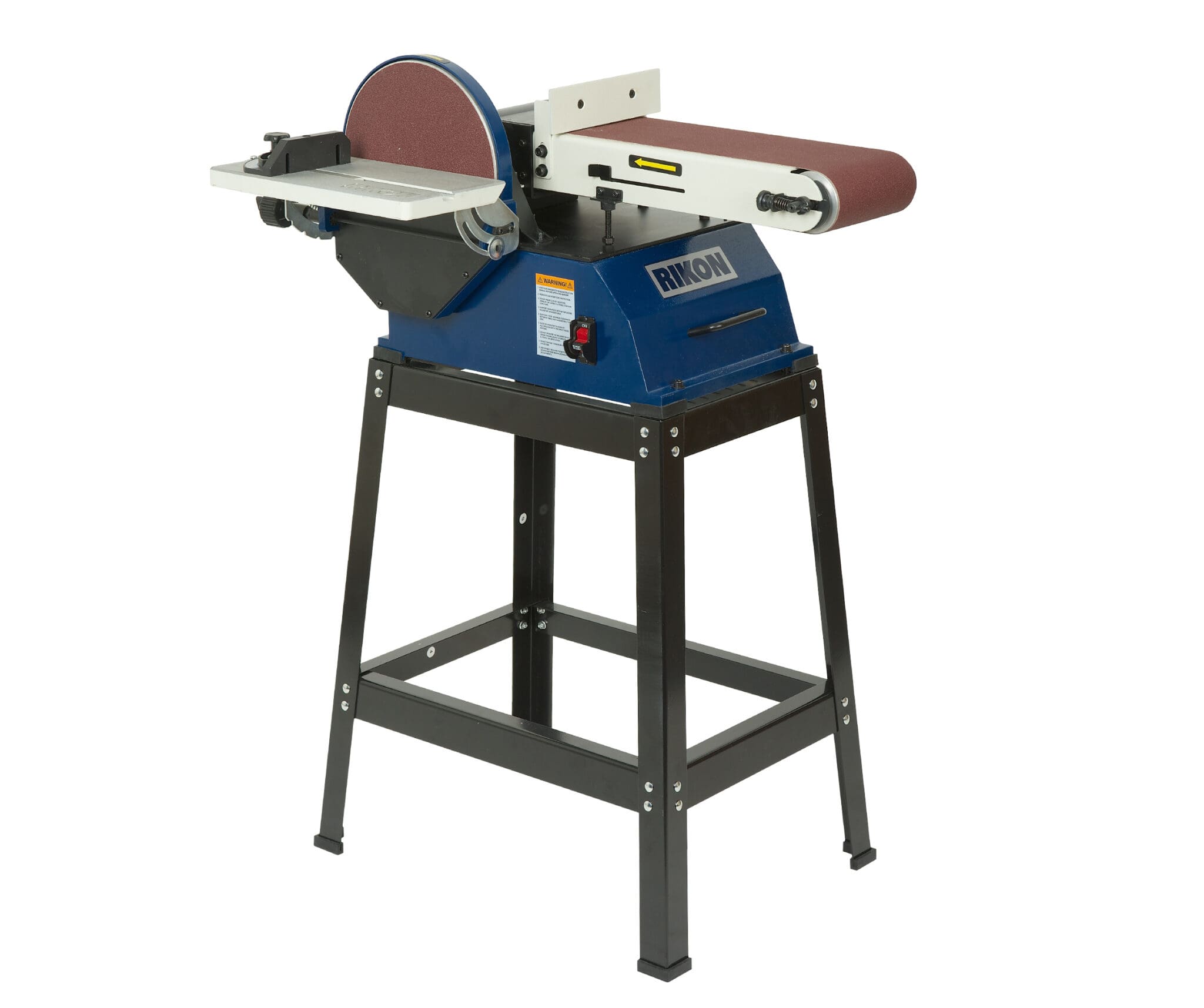 Model 50-120: 6" x 48" Belt/ 10" Disc Sander - Rikon Power Tools
