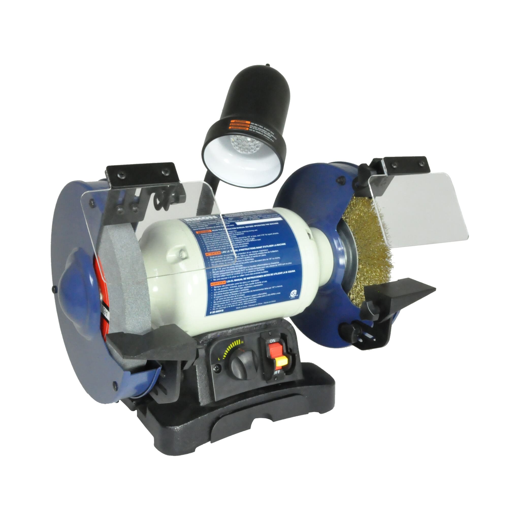 Model 80-805: 8" Low Speed Grinder - Rikon Power Tools