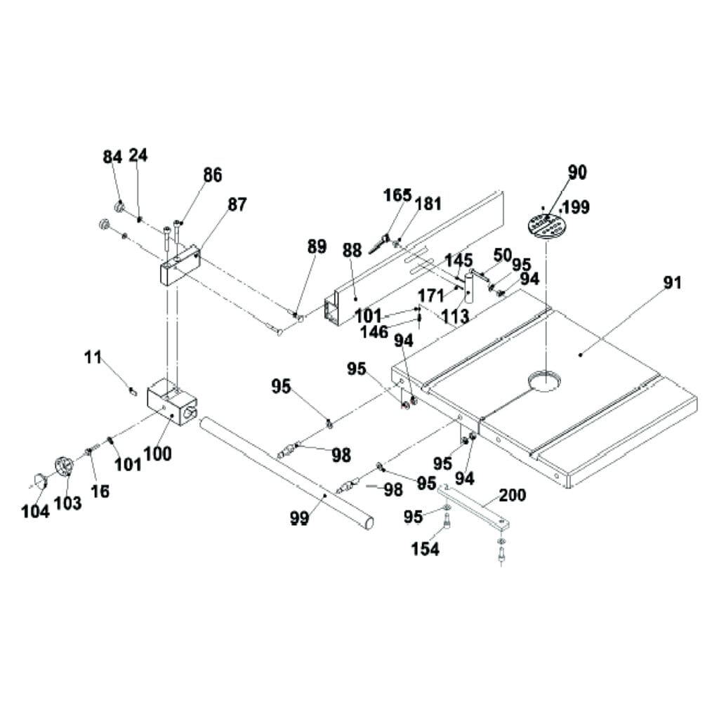 Model 10-325: 14” Deluxe Woodworking Bandsaw - Rikon Power Tools