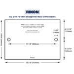 82-210: 10” Wet Sharpener - Variable Speed - Rikon Power Tools
